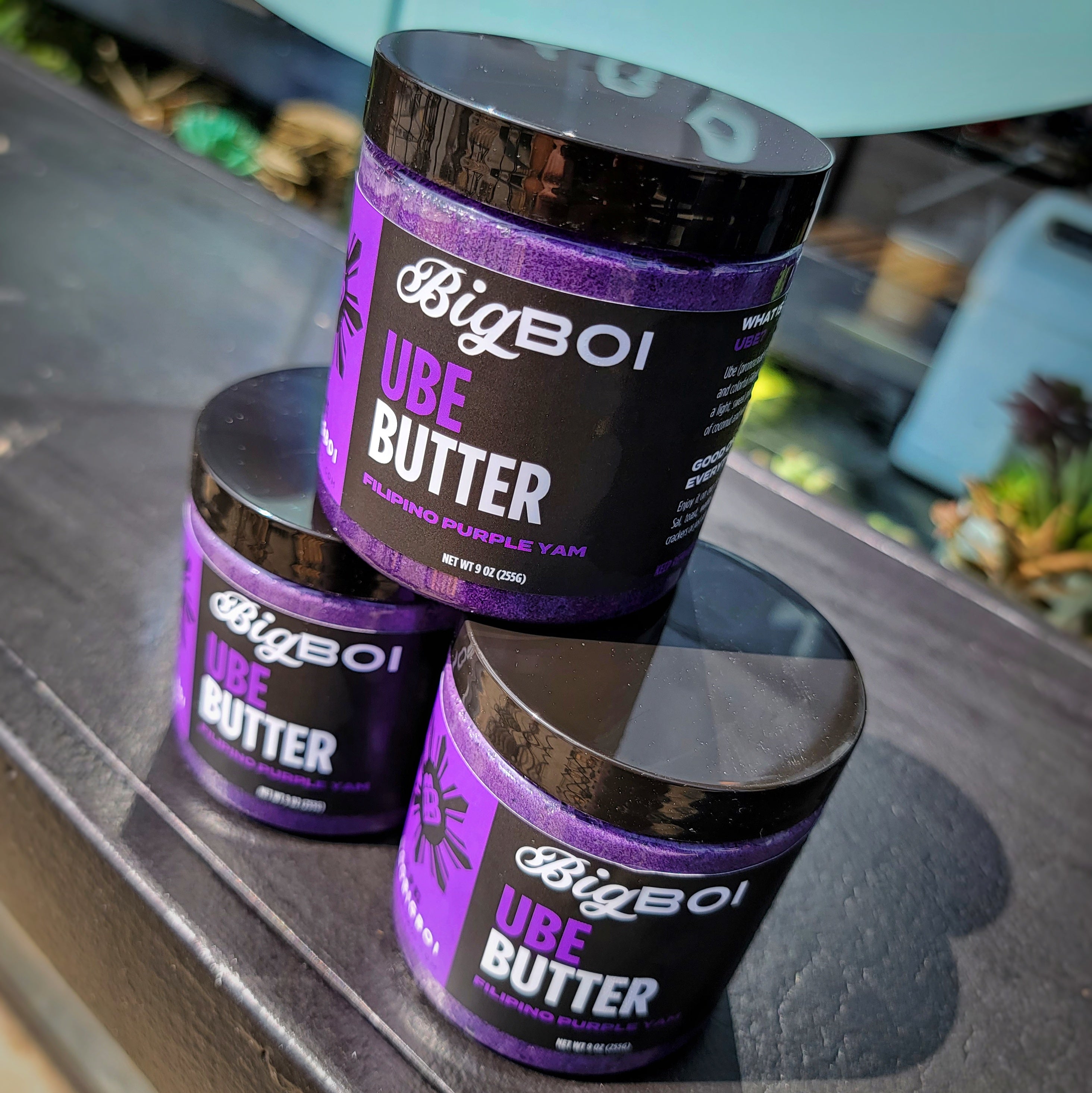 Ube Butter Jar - 3 Pack – Big Boi | Filipino Comfort Food